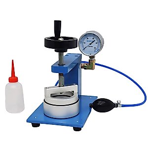 TECHTONGDA Textile Fabric Hydrostatic Tester Waterproof Pressure Testing Tool for Tent Boot Clothes 0-5000mmH2O