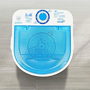 ZLXDP 4.5kg Mini Washing Machine Single Tub Kids Clothes Washer Dryer Small Compact Machine Portable Washer Baby Mini Laundry Machine (Color : EU)