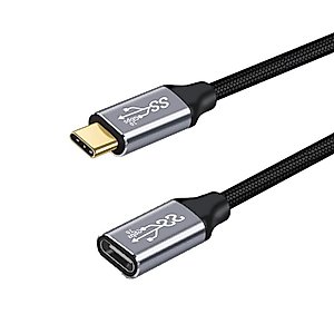 TNE Extension Cable for PSVR 2 10Gbps Gen 2 - for PS5 VR Extender Cord Compatible with Playstation 5 VR Headset (Black, 10ft/3m)