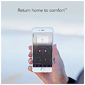 iDevices IDEV0005AND5 FBA_2843481 Wi-Fi Smart Thermostat, Works with Alexa, White (Package May Vary)