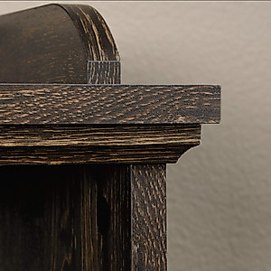 Sauder Barrister Lane Bookcase/ Book Shelf, Iron Oak finish