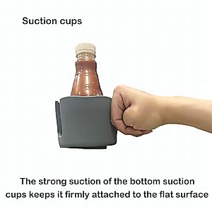 Cup Holder for Desk ， 8EIGHTECH Table Cup Holder has a Suction Cup with Strong Suction Power.Anti-Spill Cup Holder for desks or Tables, can Hold a Variety of Mugs、 Drinking Bottles、Insulated Cups.