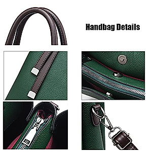 ZiMing® Fashion Handbag Large Capacity Tote Bag Top Handle Handbag Shoulder Bag-White