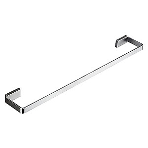 Towel BAR Rack Towel Rack Wall Mounted Tower Holder Single Towel Storage Rack Towel Bars,Towel Rod for Bathroom or Kitchen,Brushed Finish Bathroom Hardware/50Cm (Size : 80Cm)