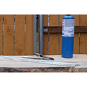 Alumaloy 20 Rods - USA Made, As Seen on TV, 1/8" x 18" Simple Welding Rods, Aluminum Brazing/Welding Rods, Aluminum Repair…