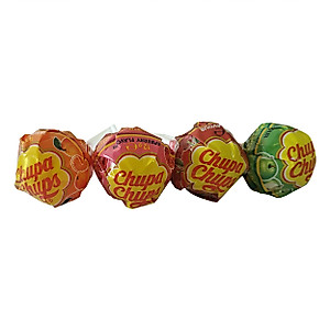 Chupa Chups Lollipops - 16 Pieces, Fresh Fruit Flavored, 6.77 Ounce Total Weight