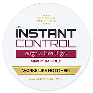 JC's Instant Control Edge & Braid Gel Max. Hold 4 oz.…