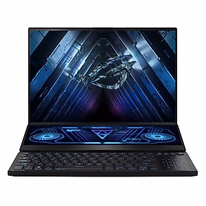 ASUS ROG Zephyrus Duo 16 (2022) Gaming Laptop, 16” Mini LED 240Hz/3ms, QHD 16:10 Display, 100% DCI-P3, NVIDIA GeForce RTX 4080, AMD Ryzen 9 7945HX, 32GB DDR5, 1TB SSD, Windows 11 Pro, GX650PZ-XS96