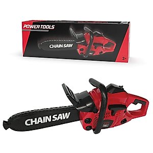 The Bubble Factory Electric Toy Chain Saw with moveable Blade and Sound Effect