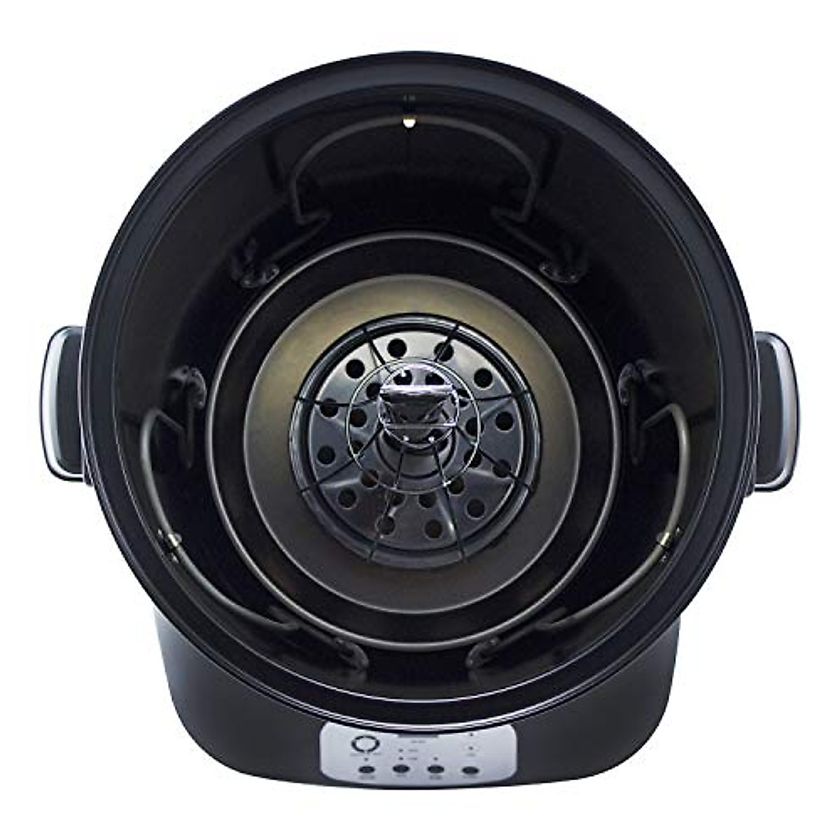 NESCO ITR-01 Digital Infrared Upright Turkey Roaster, Oil Free, 1420 Watts, Silver