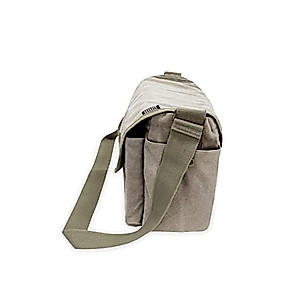 Everest Luggage Canvas Messenger, Olive, Olive, One Size,CT073L-OLI