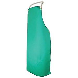MAGID 180-36 Spark Guard Green Flame Resistant Bib Style Apron, Green, 25x36