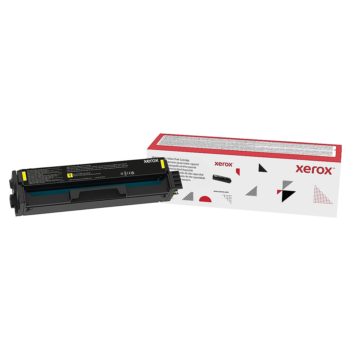 Xerox 006r04394 High-Yield Toner, 2,500 Page-Yield, Yellow
