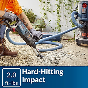 BOSCH 11255VSR Bulldog Xtreme 8 Amp 1 Inch Corded Variable Speed SDS-Plus Concrete/Masonry Rotary Hammer