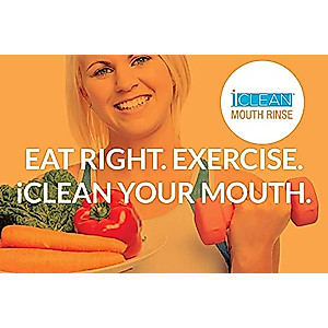 iCLEAN Mouthwash, Fluoride Free, Alcohol Free, Harnesses The Power of Iodine. Molecular Iodine Mouth Rinse That Cleans Where Others Can't