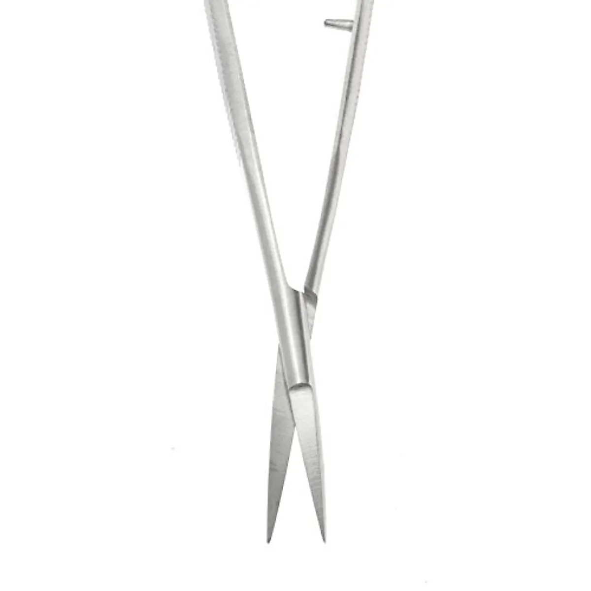 SE 4-1/2" Curved Iris Scissors with Spring - SP46C