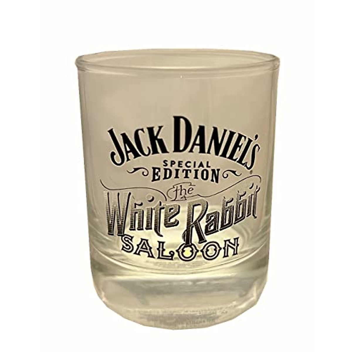 M. CORNELL IMPORTERS Jack Daniel's White Rabbit Saloon Shot Glass Official Licensed Glassware
