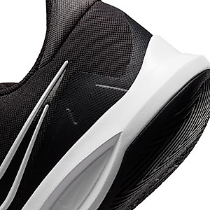 Nike Precision 6 Black Basketball Shoes (DD9535-003) for Men, Black/Iron Grey/White/White, 9 UK (9.5 US)