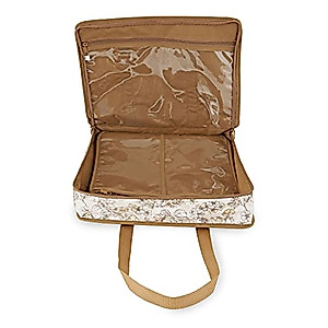 Dritz Project Organizer Bag, Beige Floral