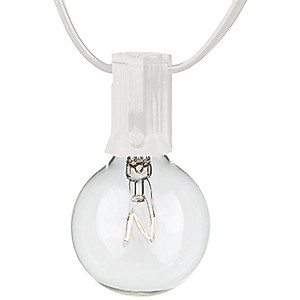 Amazon Basics Patio String Light, 50 Feet, White