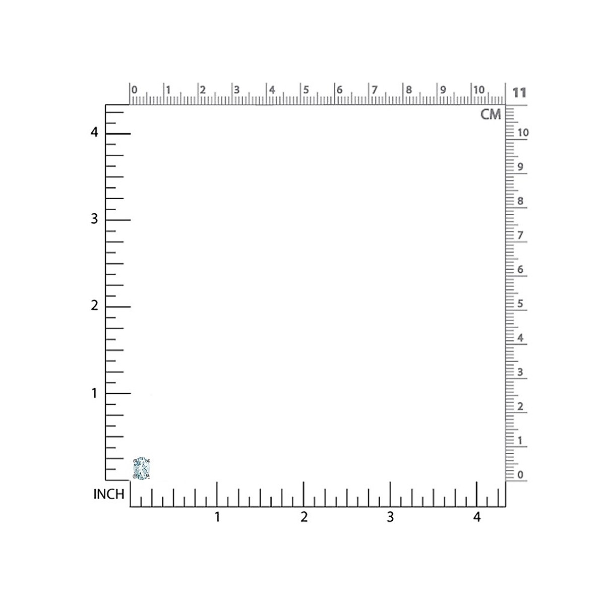 Silvershake 1.32ct. 7X5mm Genuine Oval Shape Blue Aquamarine White Gold Plated 925 Sterling Silver Stud Earrings