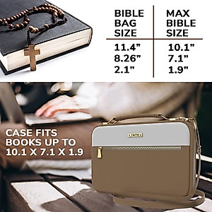 Set of 2 Bible Bags for Men and Women by DEHITE