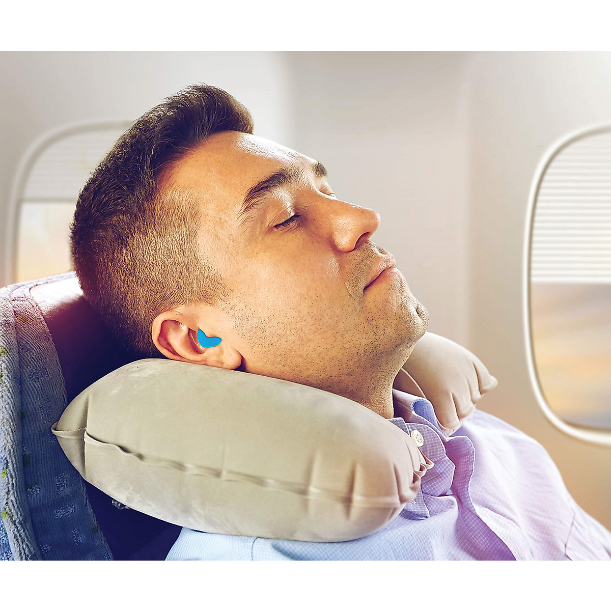 12 Pairs Soft Moldable Silicone Ear Plugs In 2 Convenient Travel Storage Boxes for Sleeping Swimming Snoring Music Concerts Construction Noise Cancelling Reduction Hearing Protection Earplugs 27dB