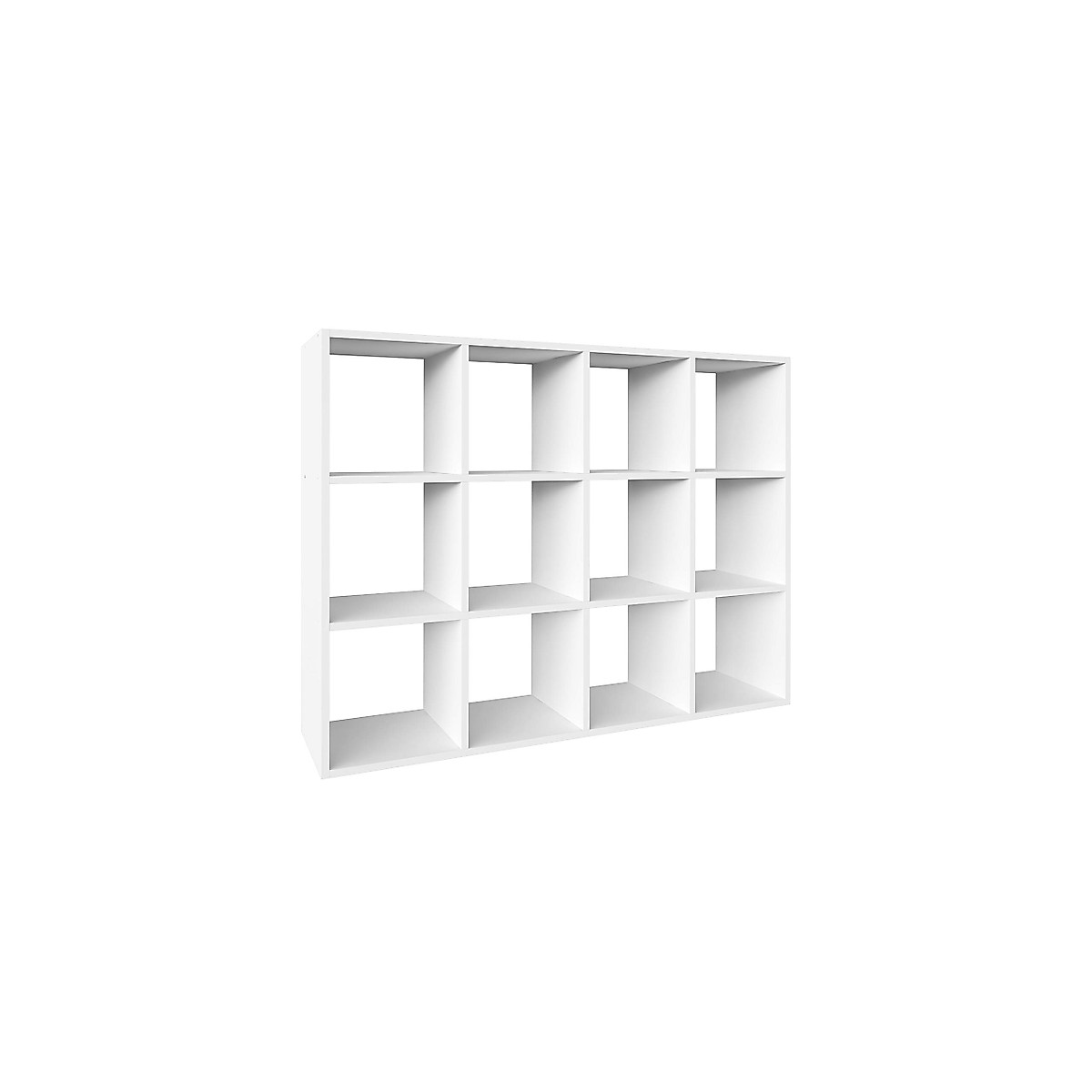 Letmobel Cube Organizer | Book Shelf Organizer with Cube Storage Shelf | DIY Cubical Storage Organizer | Shelf Organizer for Bedroom Living Room Office | Cube Shelf for Home Offices (12 Cube, Black)