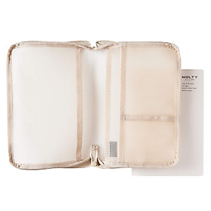 日本能率協会マネジメントセンター NOLTY NTBCV2112 Notebook Cover, B6, Mesh, Beige, Japan Management Center