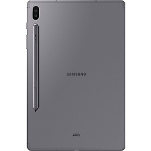 SAMSUNG Galaxy Tab S6 10.5", 128GB (WiFi + 4G LTE T-Mobile Locked) Android Tablet Mountain Grey - SM-T867U (Renewed) (with S-Pen)