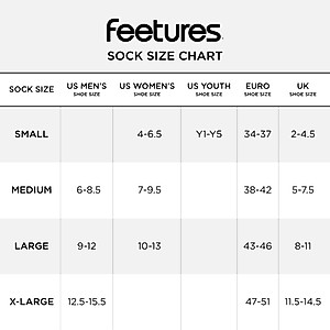 Feetures Plantar Fasciitis Relief Cushion Quarter Sock- Targeted Compression Sock for Men & Women- Large, Black