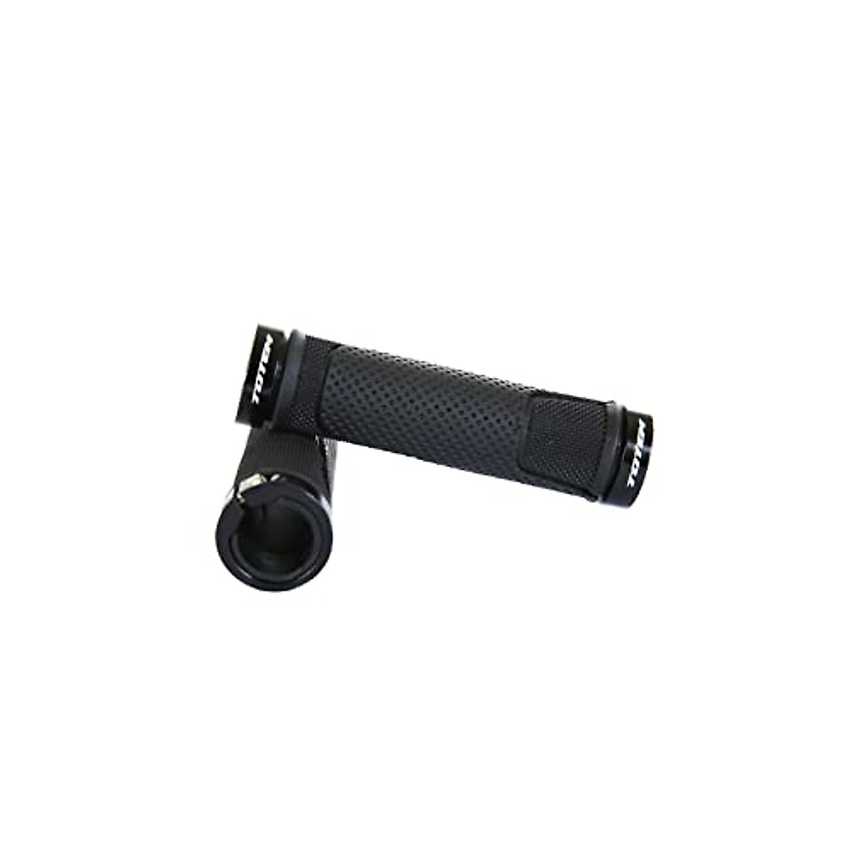 VELOFORT Bike Handlebar Grips, Soft Non-Slip-Rubber Hand Grip Comfortable Ergonomic, Single Lock-on Bike Grips, Fit Beach Cruiser, Scooter, Foldable, Mountain, Tricycle, BMX, MTB Bikes