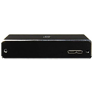 StarTech.com 2.5" IDE Hard Drive Enclosure - Supports UASP - Aluminum - IDE and SATA - USB 3.0 HDD Enclosure - External Drive