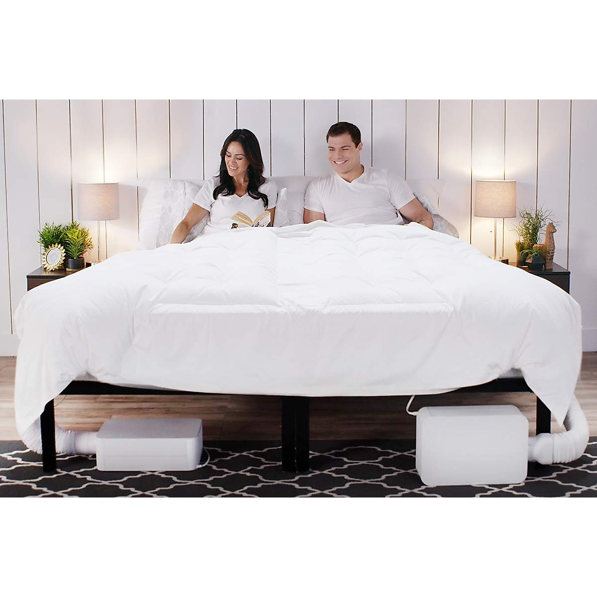 BedJet 3 Climate Control for Beds, Cooling Fan + Heating Air (Dual Temperature Zone - King Size)