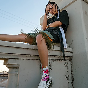 Stance Pablo No Show Socks (Medium, Offwhite)