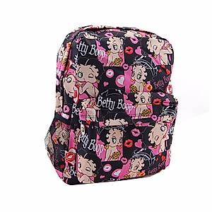 Betty Boop Microfiber Large Backpack - BN91516C#CT1