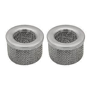 Homhelar 181072 or 181-072 Inlet Strainer Screen Filter with 1" NPT Thread Stainless Steel for UltraMax 795 1095 1595 GMAX 3900 5900 Ultra 750 1000 1500 Airless Paint Sprayer Suction Hose