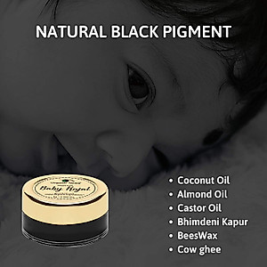 Cubicle Organic Netra Baby Kajal - 100% Natural, Enriched With Certified Organic Ingredients, Chemical-Free Kajal, Water Resistant and Long Lasting - 8g