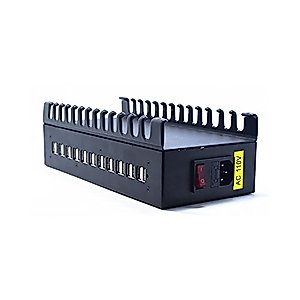 Multiport USB Charging Station for Party,2018 New Stytle 22-Ports Charger for Phone,Noninterference Multiport Desktop Charger for Hotel School Shopping Malls