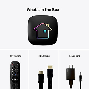 2023 HTV H8, Brazil TV Box HTV 8, AV1 Super HD, 4K Utral HD Streaming Media Player, Android 11, 2+16 GB, Dual Band WiFi (2.4+5Ghz), Compatible with Alexa