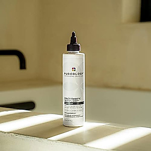 Pureology Color Fanatic Top Coat + Sheer Clear Hair Toner | Hair Gloss Treatment | Clear Hair Glaze for Brunette & Black Hair | 6.7 Fl Oz