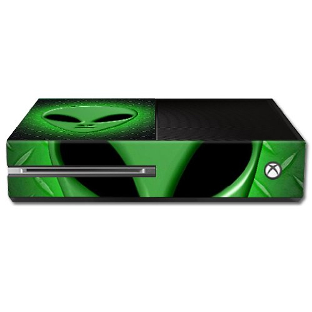 MightySkins Skin Compatible with Microsoft Xbox One - Alien Invasion | Protective, Durable, and Unique Vinyl Decal wrap Cover | Easy to Apply, Remove, and Change Styles | Made in The USA