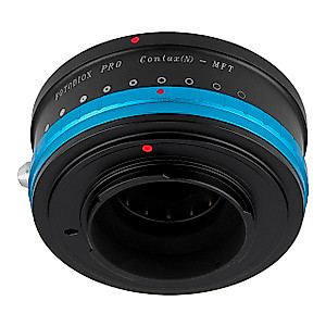 Fotodiox Pro IRIS Lens Mount Adapter Compatible with Contax N Lenses to Micro Four Thirds Cameras