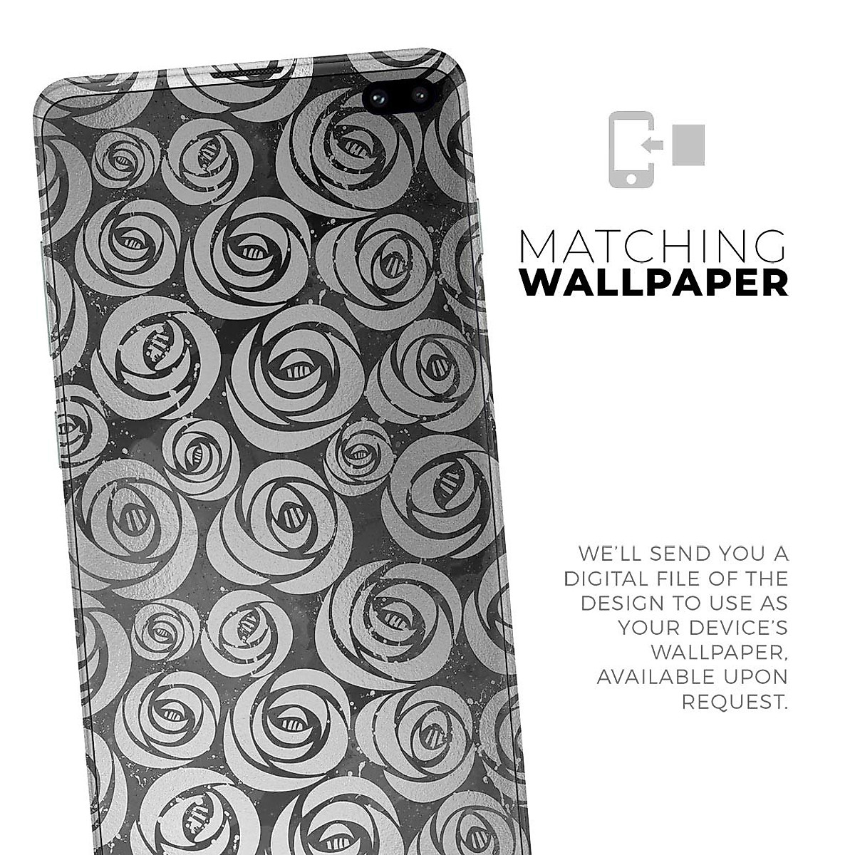 DesignSkinz Karamfila Silver & Pink Marble V9 Protective Vinyl Decal Wrap Skin Cover Compatible with The Samsung Galaxy S20 (Screen Trim & Back Glass Skin)