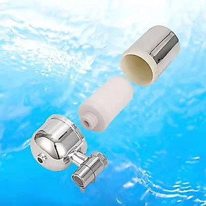 CJGS Stainless-Steel Faucet Water Filter - Water Filter, Tap Water Filter, Fits for Standard Universal Interface,ater Filter Taps-No Need for Electricity, Durable