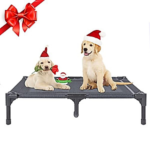 suddus Elevated Dog Beds Waterproof Outdoor, Portable Raised Dog Bed, Dog Bed Off The Floor, Dog Bed Easy Clean Indoor or Outdoor Use, Multiple Sizes