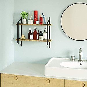 Love-KANKEI Floating Shelves Bundle（Contains 2 Items）