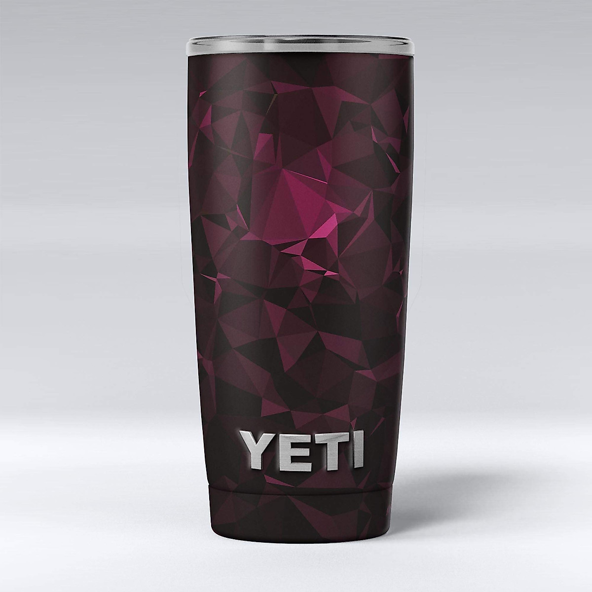 Design Skinz Pink Geometric V11 - Skin Decal Vinyl Wrap Kit Compatible with The Yeti Rambler Cooler Tumbler Cups