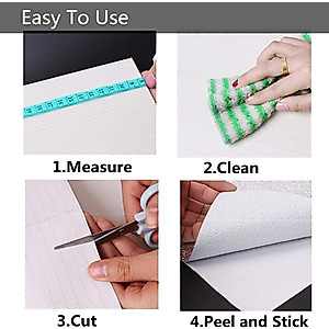 Kitchen Backsplash Stickers, Kitchen Wallpaper Stickers Self Adhesive Kitchen Aluminum Foil Stickers Oil Proof Waterproof (Silver Orange Peel Texture)