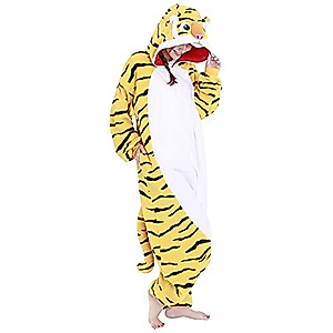 SAZAC Tiger Kigurumi - Onesie Jumpsuit Halloween Costume